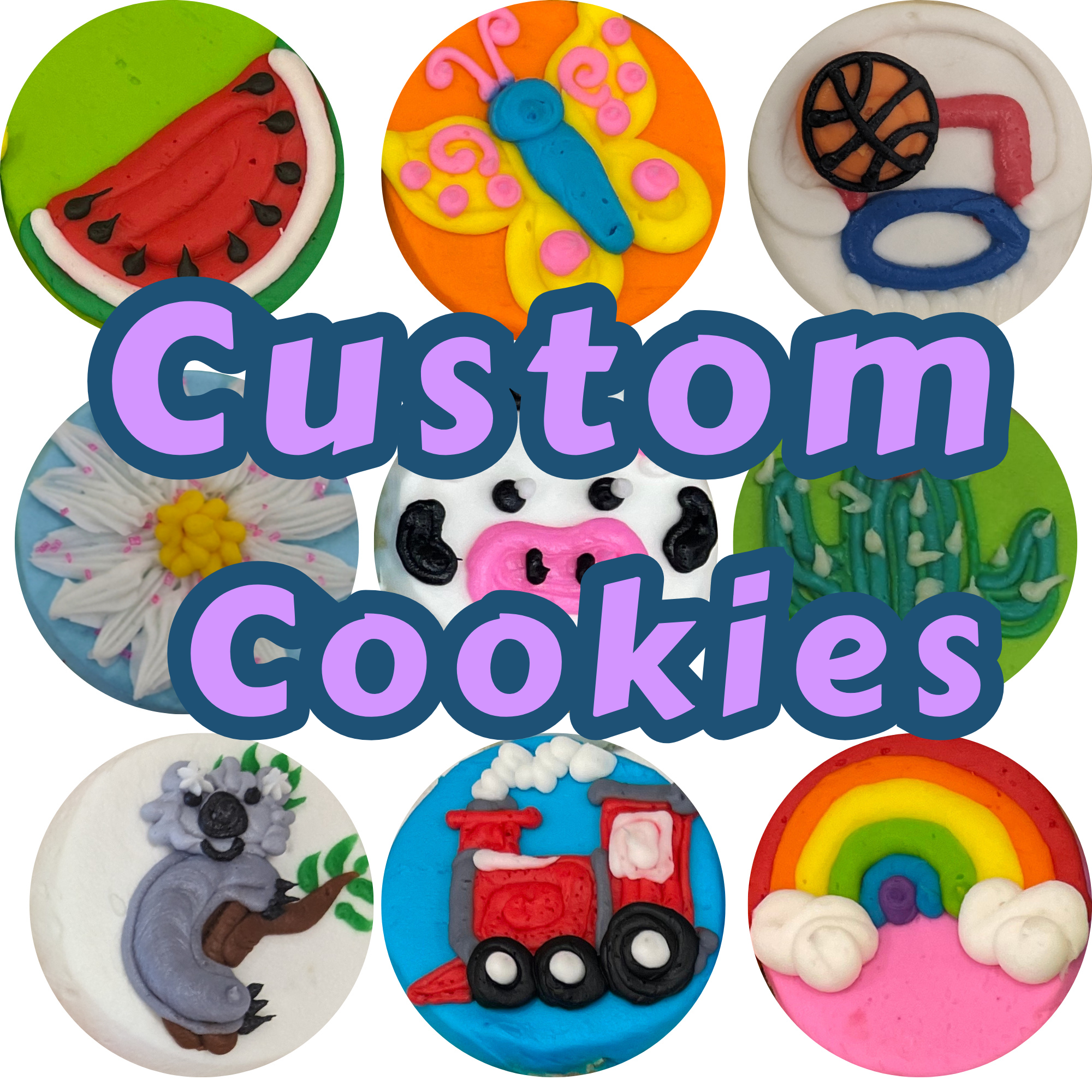 Custom Decorated Cookies | Eileen's Cookies Highlands Ranch